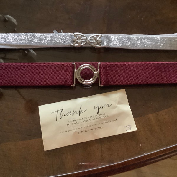 Women's Belt Wide Black Stretch Belt 4" / 10cm Glamorous Waist Cincher ...