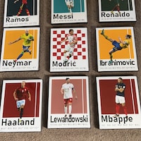 Printable Soccer Stars Poster Bundle, Messi Ronaldo Mbappe, Neymar Wall ...