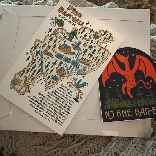 The Birth of the Jersey Devil - New Jersey NJ Pine Barrens - Bumper ...