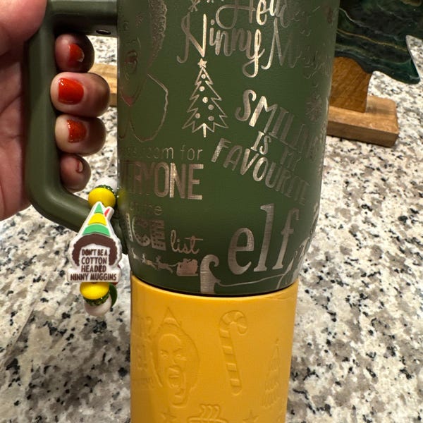 Laser Engraved Stanley Tumbler Etched Seafoam Stanley Quencher Summer Beach Engraved Stanley Cup ...