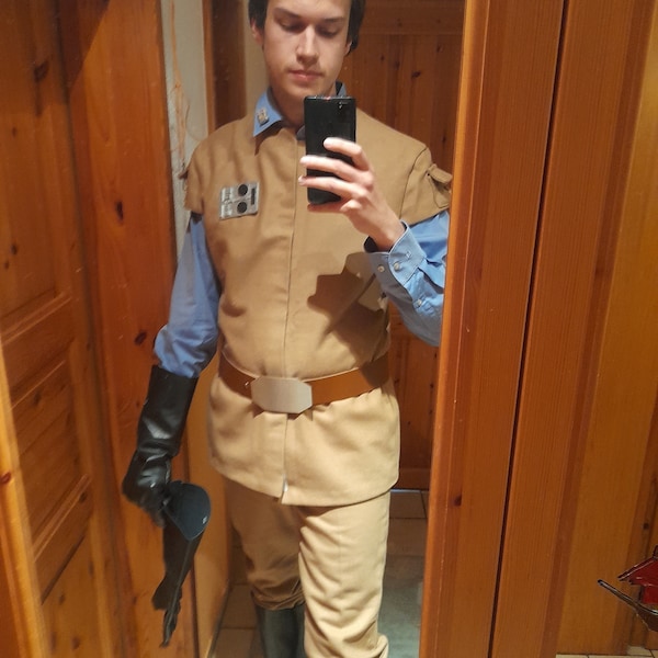 Han Solo Utility Cosplay Belt and Holster Rig Star Wars A New Hope, ESB ...