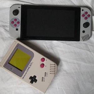 New Custom Nintendo Switch White D-pad Joy-con Controller - Etsy
