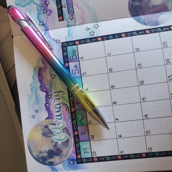 Black Days of the Week Daily Planner Stickers, Journal Stickers ...