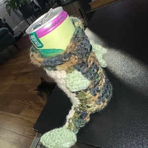 PDF Largemouth Bass Fish Can Drink Beer Cozy Skinny Can Crochet Pattern ...