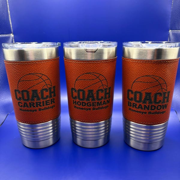 Custom Basketball Coach Gift, Basketball Coach Tumbler, Basketball ...