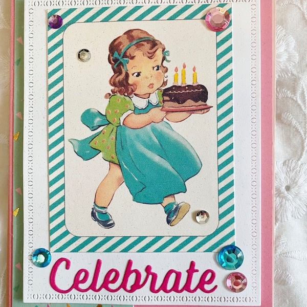Digital Birthday Journal Cards/ Digital Pocket Scrapbooking ...