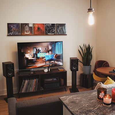 Floating Turntable Shelf / Customizable Record Player Ledge / - Etsy