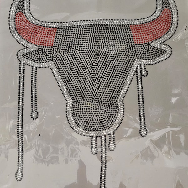 Star Iron on Transfer , Rhinestone Star Hot Fix Transfer , Bling Star ...