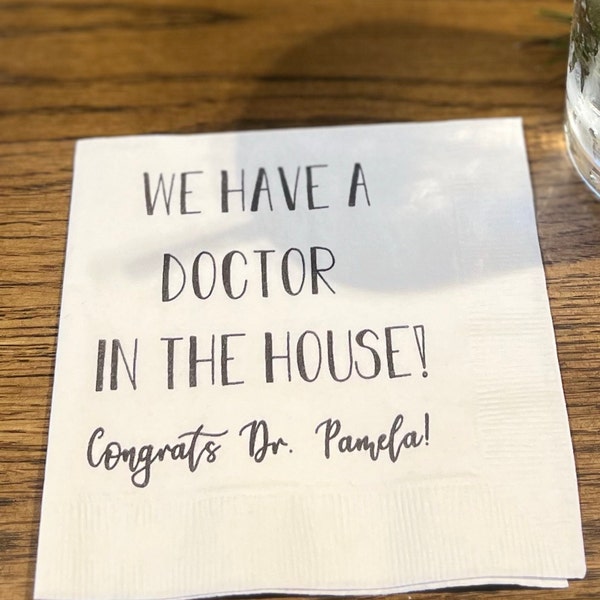 Medical School Doctor Med Graduation We Have a Doctor in the House ...