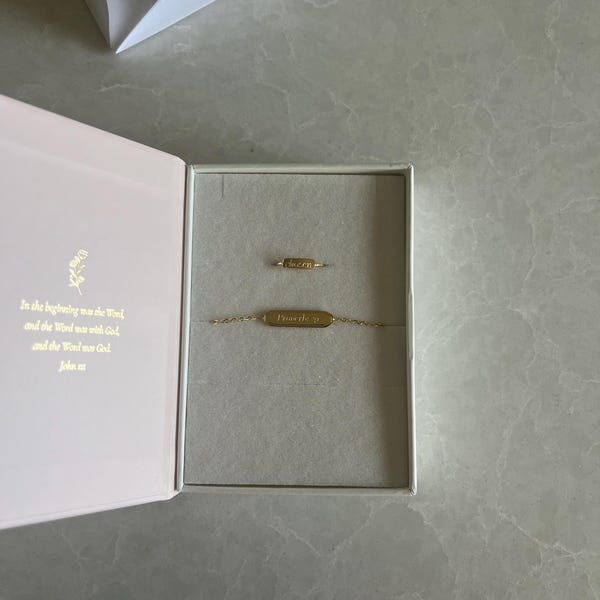 Purity Ring, Promise Ring, Christian Jewelry Gift, Scripture Ring ...