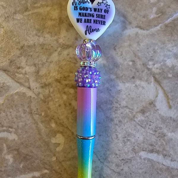 SET OF 2, 3D Pig Silicone Focal Bead, Piggy Silicone Beads, Cute Pen ...