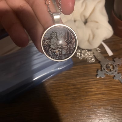ANGEL HABUHIAH SEAL Necklace Guardian Angel Talisman - Etsy
