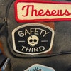 Safety Third Embroidered Patch | Safety 3rd Emblem | Heat Apply or Sew On - Etsy
