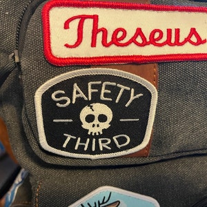 Safety Third Embroidered Patch Safety 3rd Emblem Heat Apply or Sew On - Etsy