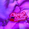 Cherry Bomb Keychain | Acrylic Keychain | Epoxy Coated | Red and Pink ...