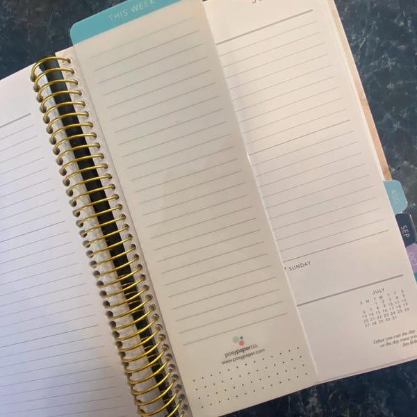 PAGEMARKER for Planner Bookmark Clip-in Page Marker | Laminated Wet ...