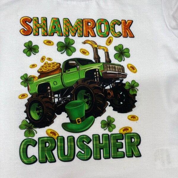 St. Patrick's Shamrock Crusher Png Sublimation Design Download, St ...
