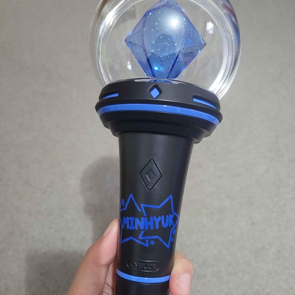 CUSTOM Kawaii Kpop Lightstick Decals / Vinyl Sticker / Lightstick ...