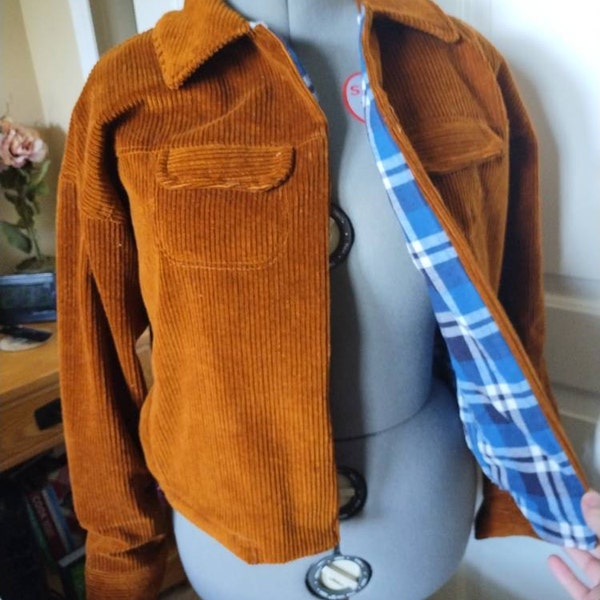 Casual Short Jacket, Winter Jacket(ojjk0001), Two Design Pockets, PDF ...