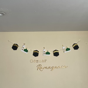 Hajj Mubarak Banner, Ramadan/eid Party Decorations, Islamic Decor ...