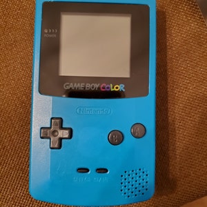 Gameboy Color Handheld Backlit Nintendo GBC Systems Authentic Game Boy ...