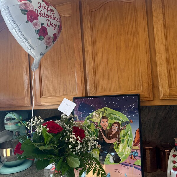 Personalized Pet Portrait, Custom Cat Lover Gift, Custom Illustration ...