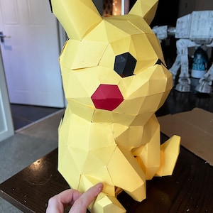 Papercraft Pooh Bear PDF 3D SVG Cricut Template for Creating - Etsy