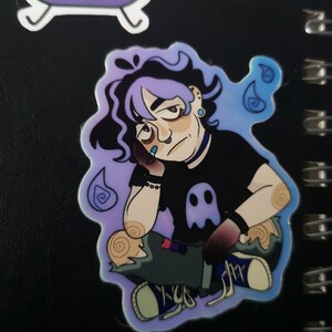 William Wisp | Just Roll With It (JRWI) | Glow-in-the-dark STICKERS - Etsy