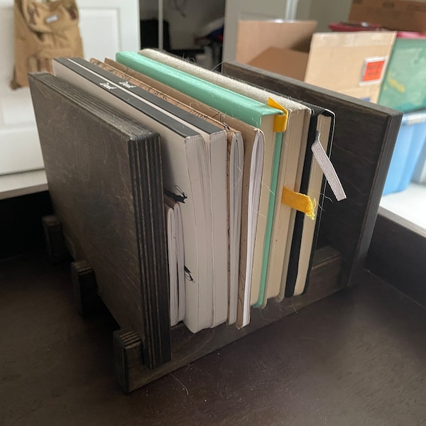 Handcrafted Bookends | Bookshelf | Book Display | Desktop Book Holder ...