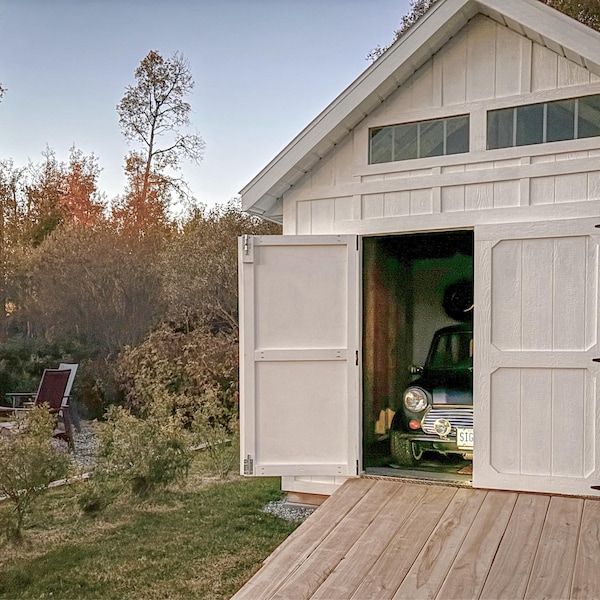 20' X 20' Lean Cottage Architectural Plans - Custom 400SF Tiny House ...