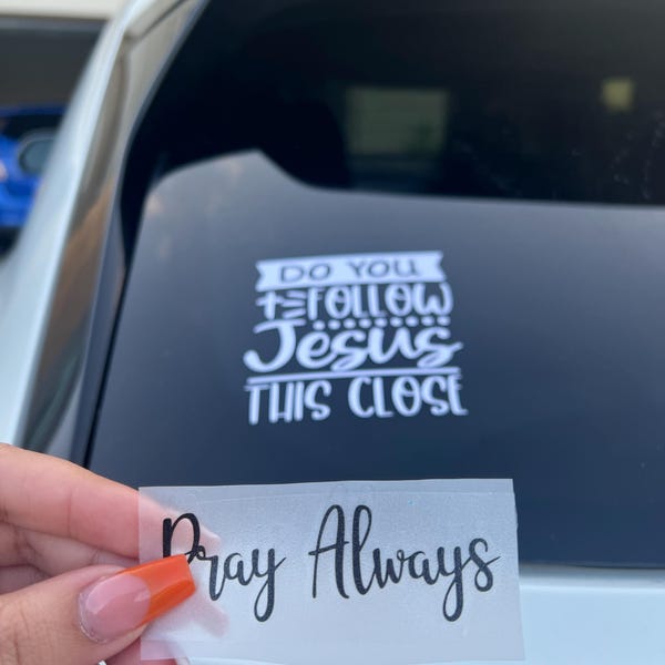 He is Risen Cross Decal Vinyl Sticker Permanent Easily Removable Cute ...