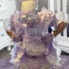 Lacy Extra Frilly Sissy Adult Baby Diaper Nappy Cover Unlined Pvc Lined ...