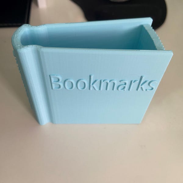 Bookmark Holder, 3D Print, Book Mark Holder, Bookish Gift, Gift for ...