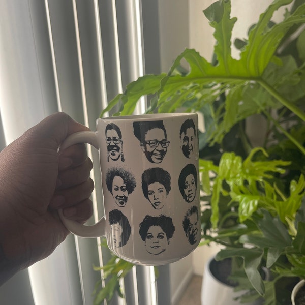 Black Women Writers Mug - Literary Gift - Black Literature - Female ...
