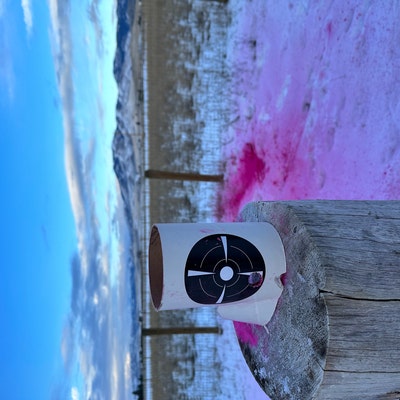 XL Shooting Target Gender Reveal, Skeet Shooting Targets, XL Hanging ...