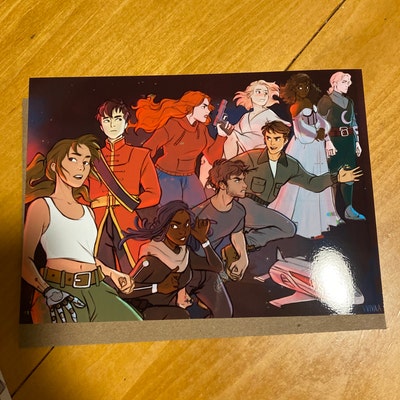 The Rampion Crew the Lunar Chronicles Art Print - Etsy