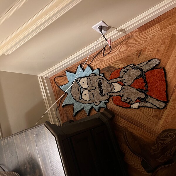 Hand Tufted Rapper Rug - Etsy