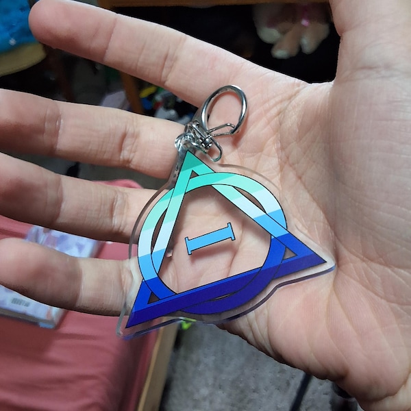 Therian Theta Delta Symbol Pride/lgbtq+ 3'x3' Stickers - Etsy