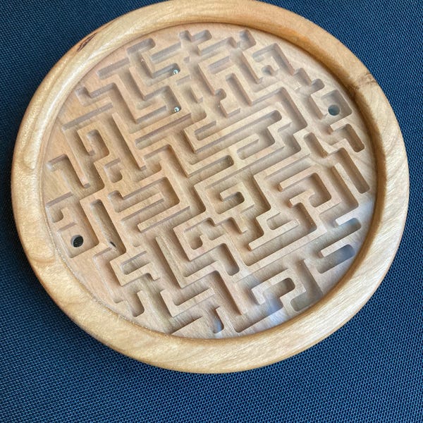 Hand Held Two Sided Maze - Etsy