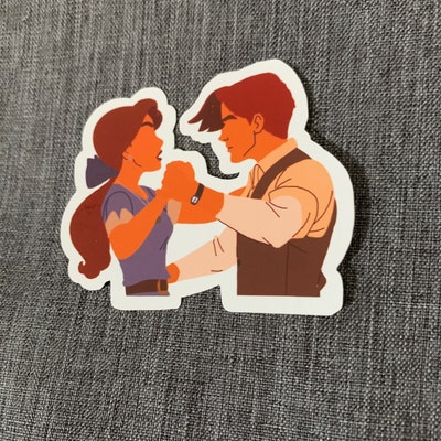 Anastasia & Dimitri Vinyl Sticker Version 2 - Etsy