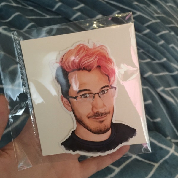 Markiplier Mark Fischbach Youtuber Realistic Portrait Painting Fan Art ...