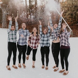 Mismatched Bridal Party Flannels U-pick - Etsy