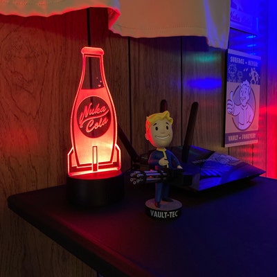 Custom Fallout Vault Girl Stat Screen Acrylic LED Light - Etsy