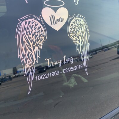In Loving Memory Decal - Etsy