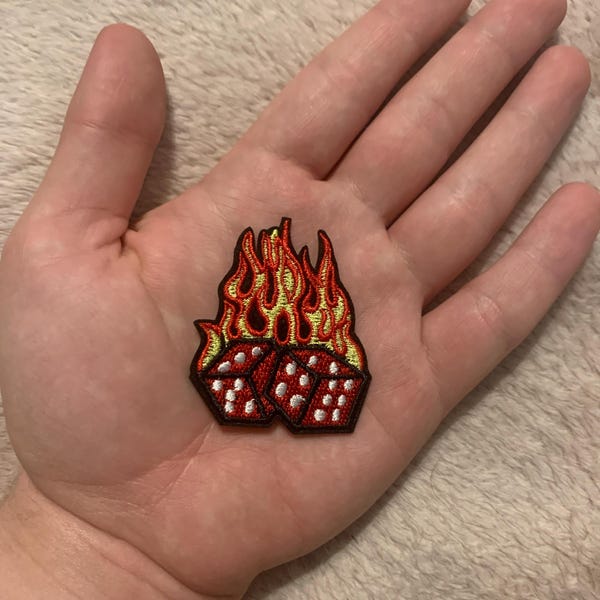 Red Limited Edition Iron on Ready Patch Embroidered Filler Patch Hat ...