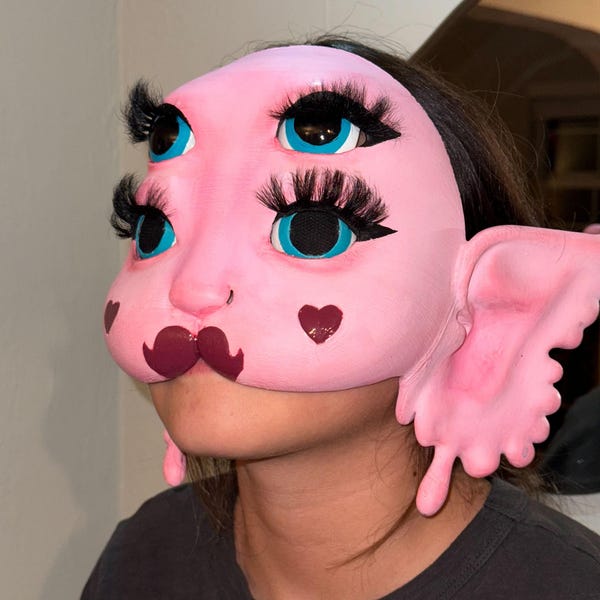 Nymph Portals Face Mask Cosplay Mask Super Glue Included fantastic Mask ...