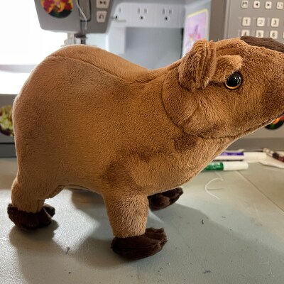 Capybara Stuffed Animal Sewing Pattern PDF Digital Download Plush ...