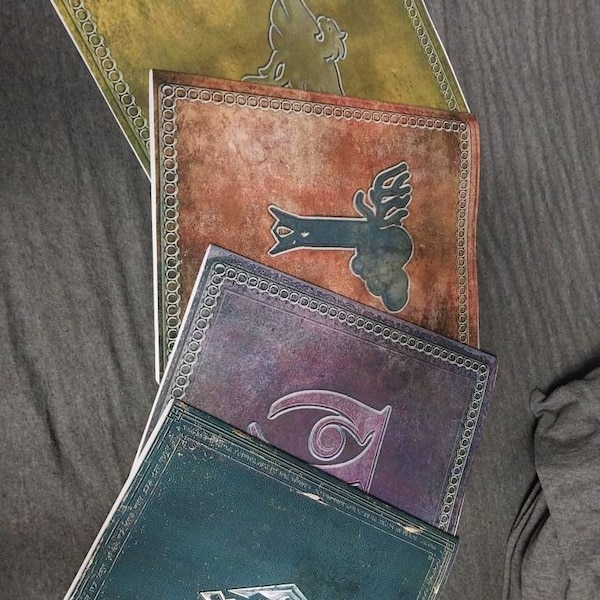 Un-official Handmade Skyrim Magic Tomes / Journals - Etsy