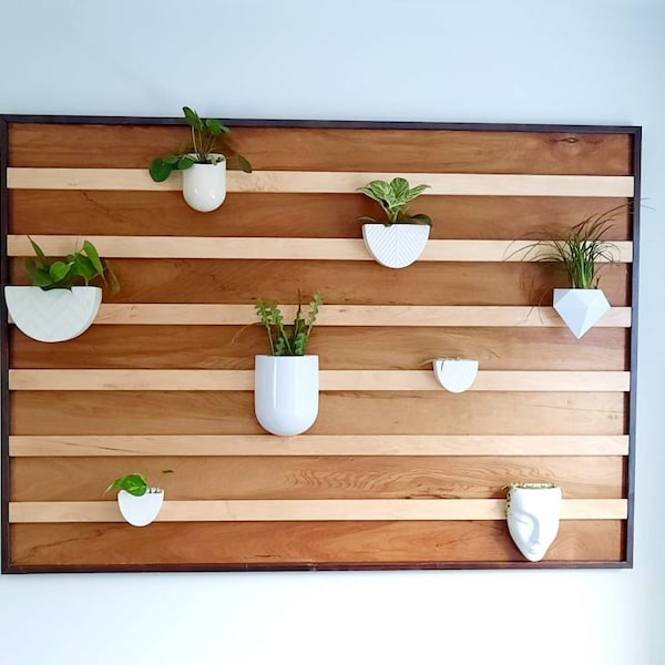 Head Planter - Face Wall Planter - Flower Pot - Hanging Garden Deco ...