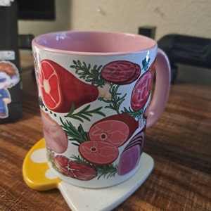 Meat Lover Mug, Meat Mug, Meat Lover Gift, Meat Coffee Mug, Barbeque ...